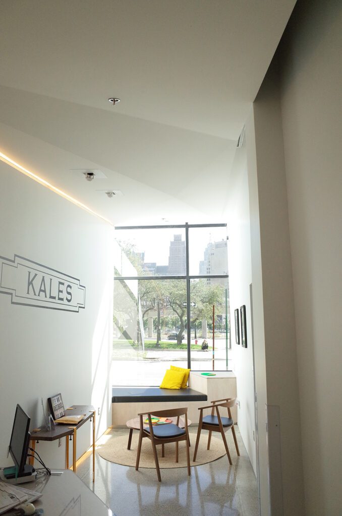 Interior Public Space of the Kales Building, Detroit - Taubman College