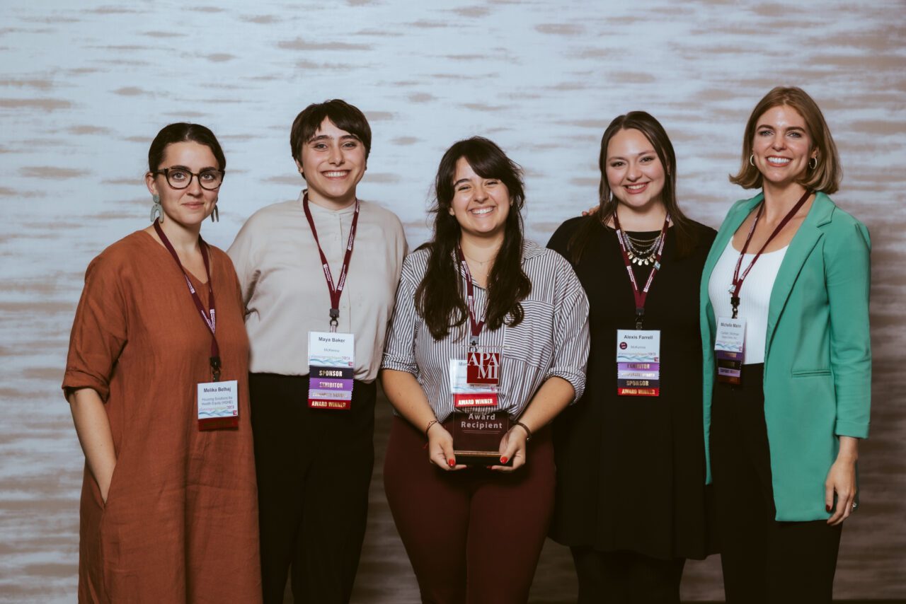 Student Team Recognized with Outstanding Graduate Student Project in ...