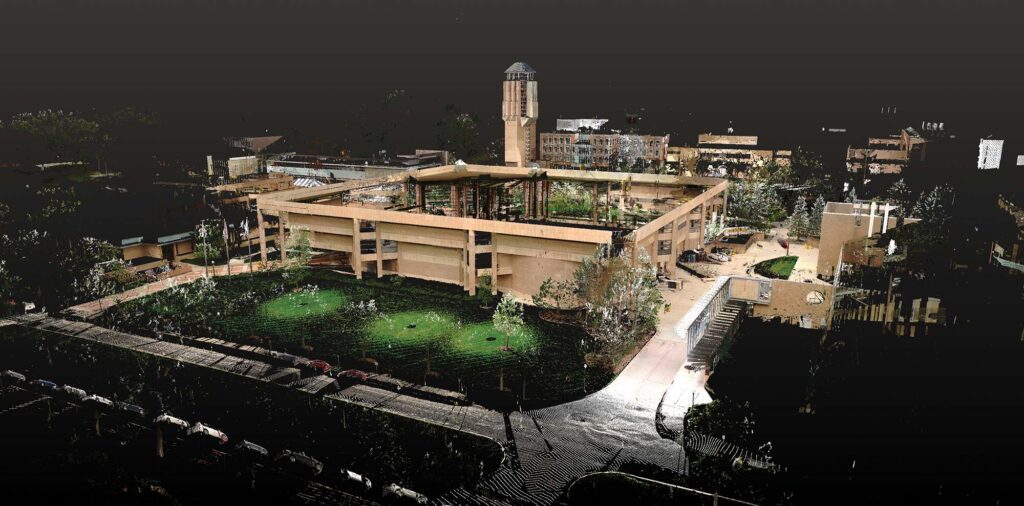 Scanning Sites with Remote Sensing Technology - Taubman College