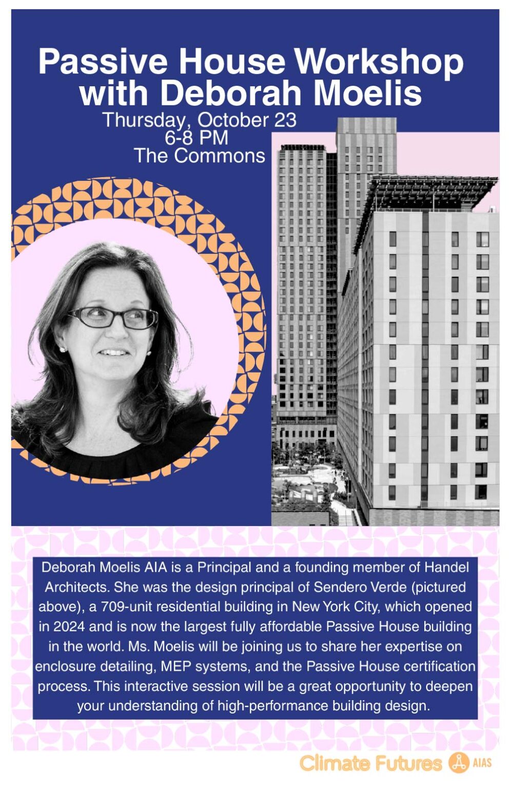 Passive House Workshop with Deborah Moelis - Taubman College